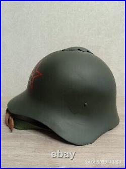 Helmet 1936 Steel Ssh 36 Wwii Original Russian Military Soviet Army ...