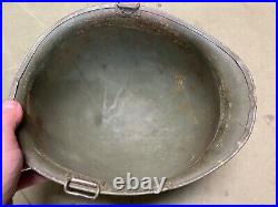 Original Wwii Us Army M1 Helmet Shell, Front Seam | Original Wwii Army