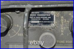 U. S. Army 1944 Wwii Bc 1306 Radio Transmitter Receiver'fm85 Mount ...