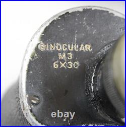 Ww2 U. S Army Binocular M3 6x30 Westinghouse 1942 With M17 Case | Original Wwii Army
